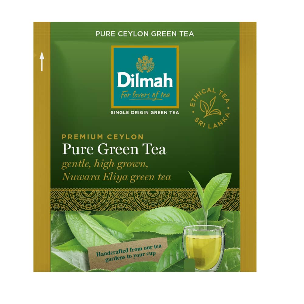 100 Bolsitas Te Verde Ceylon Natural Dilmah – Dilmah Chile