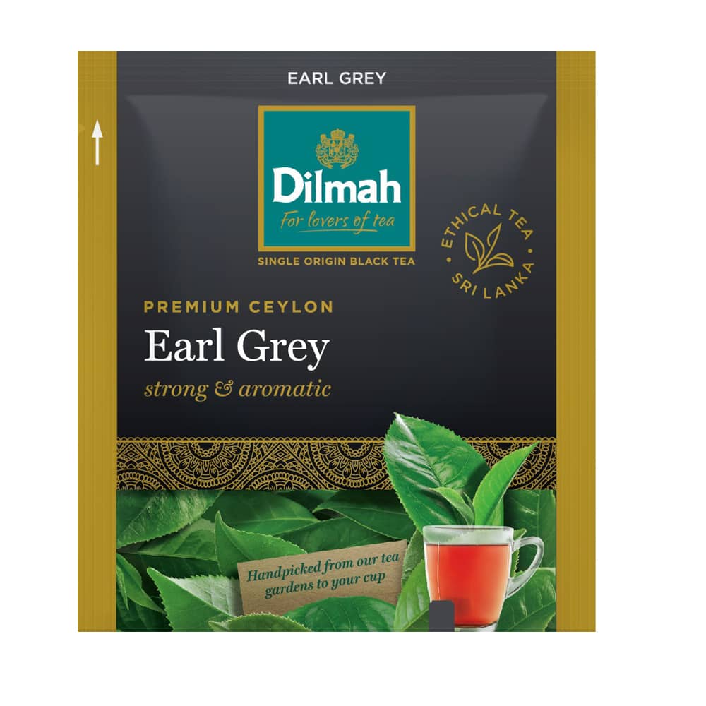 100 Bolsitas Te Negro Earl Grey Dilmah – Dilmah Chile